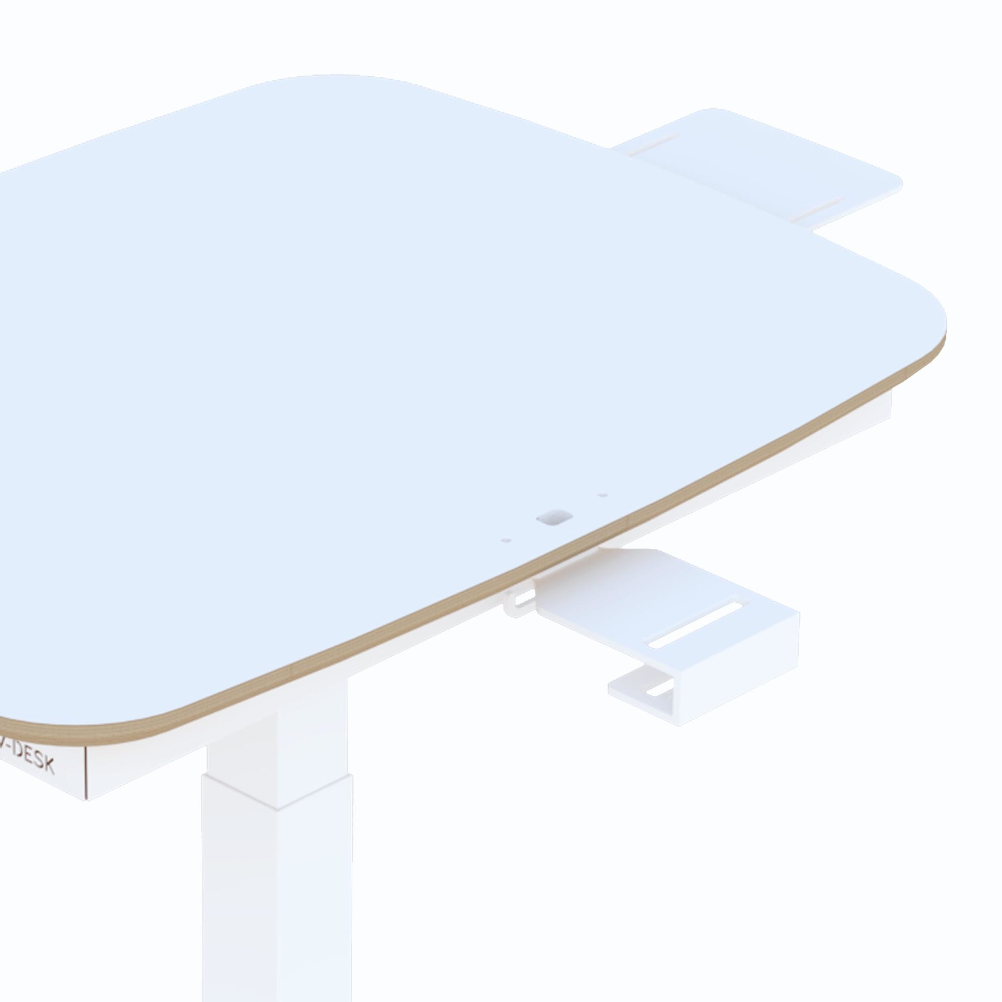 V-Desk Pop 80cm with electric socket & shelves – V-DESK – inspired by ...