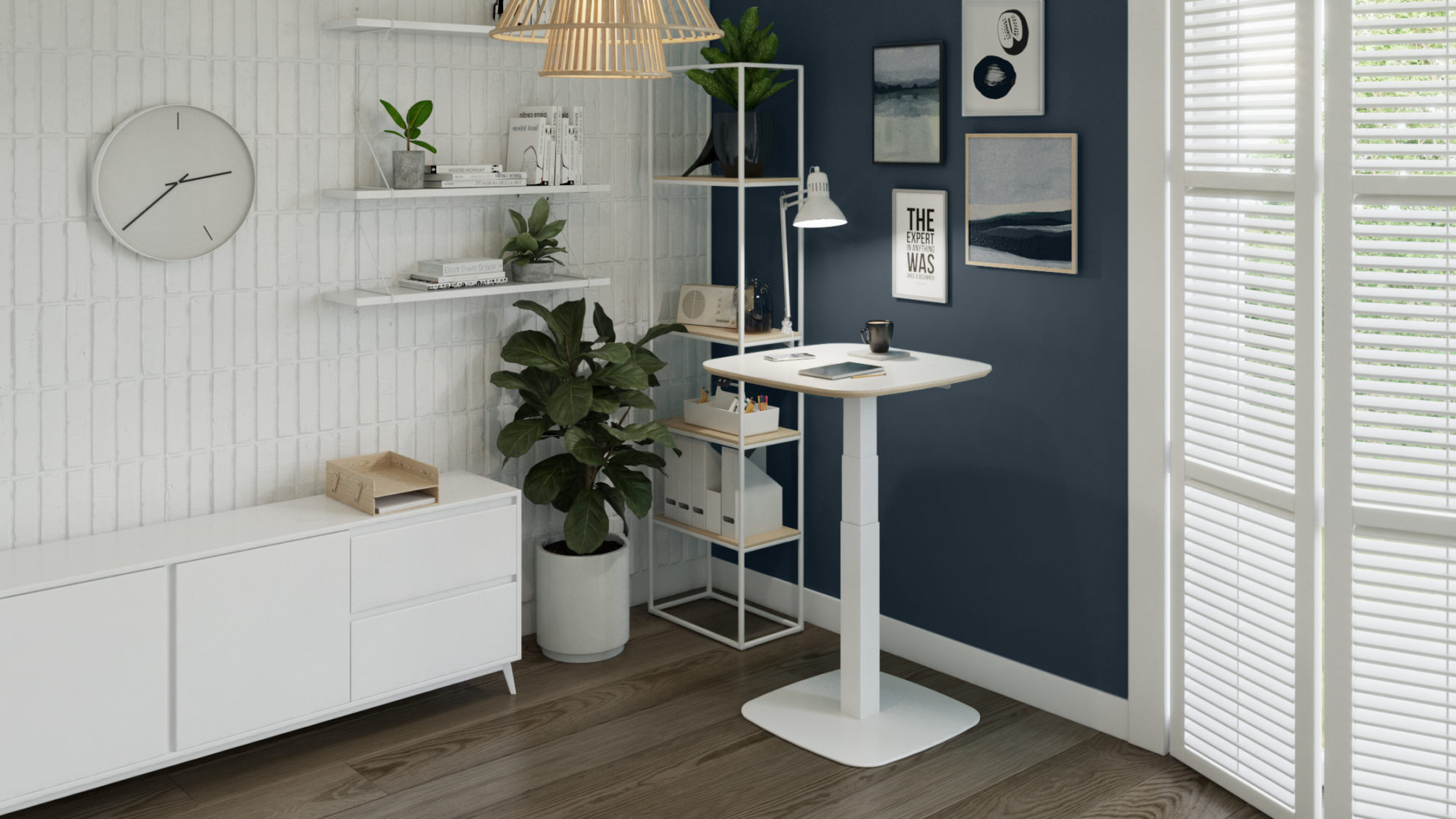 V-DESK POP – Beautifully designed electric height adjustable standing ...